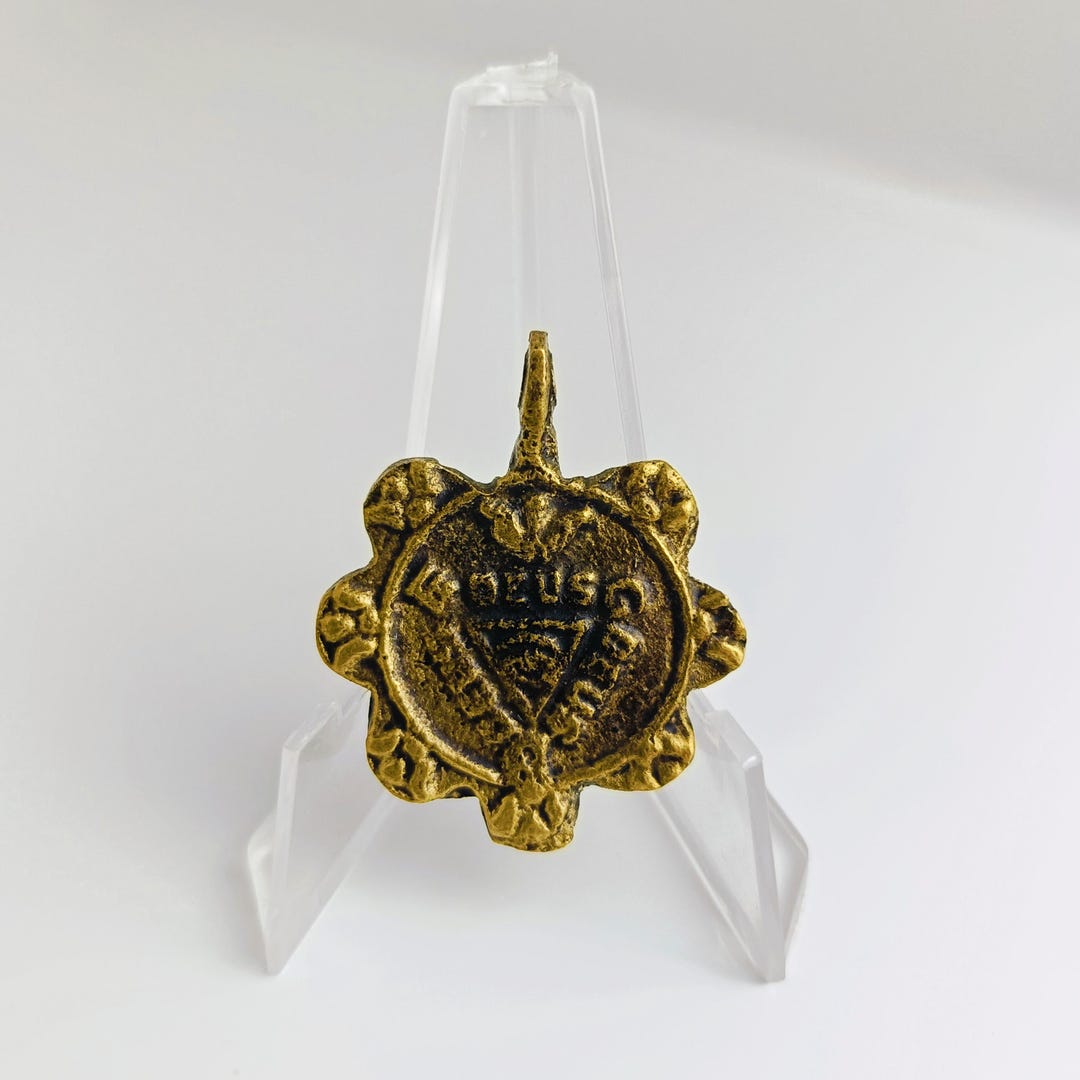 Round Edge Seven Archangels With Black Tone Lucky Medal - Divine ...