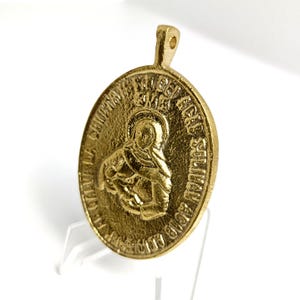 Virgin Mary of Life Medal – Filipino Protection Amulet for Luck ...