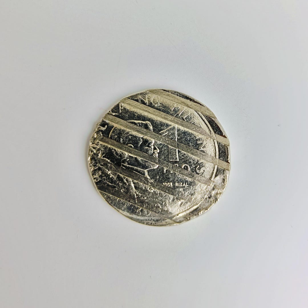 2003 Philippines 1 Peso Waffle Error Coin: Rare Numismatic Collectible ...