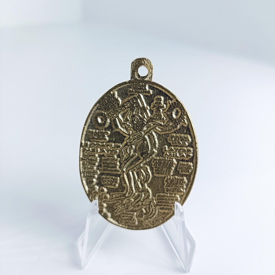 Spiritum Wacsim Lucky Medallion Amulet - Authentic Filipino Protection ...