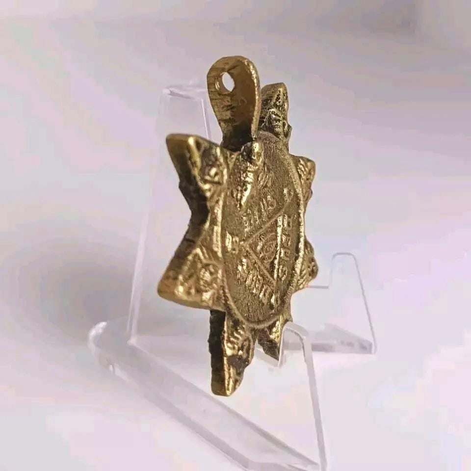 Seven Archangels Medallion Triangle Protection Amulet Lucky Charm From ...