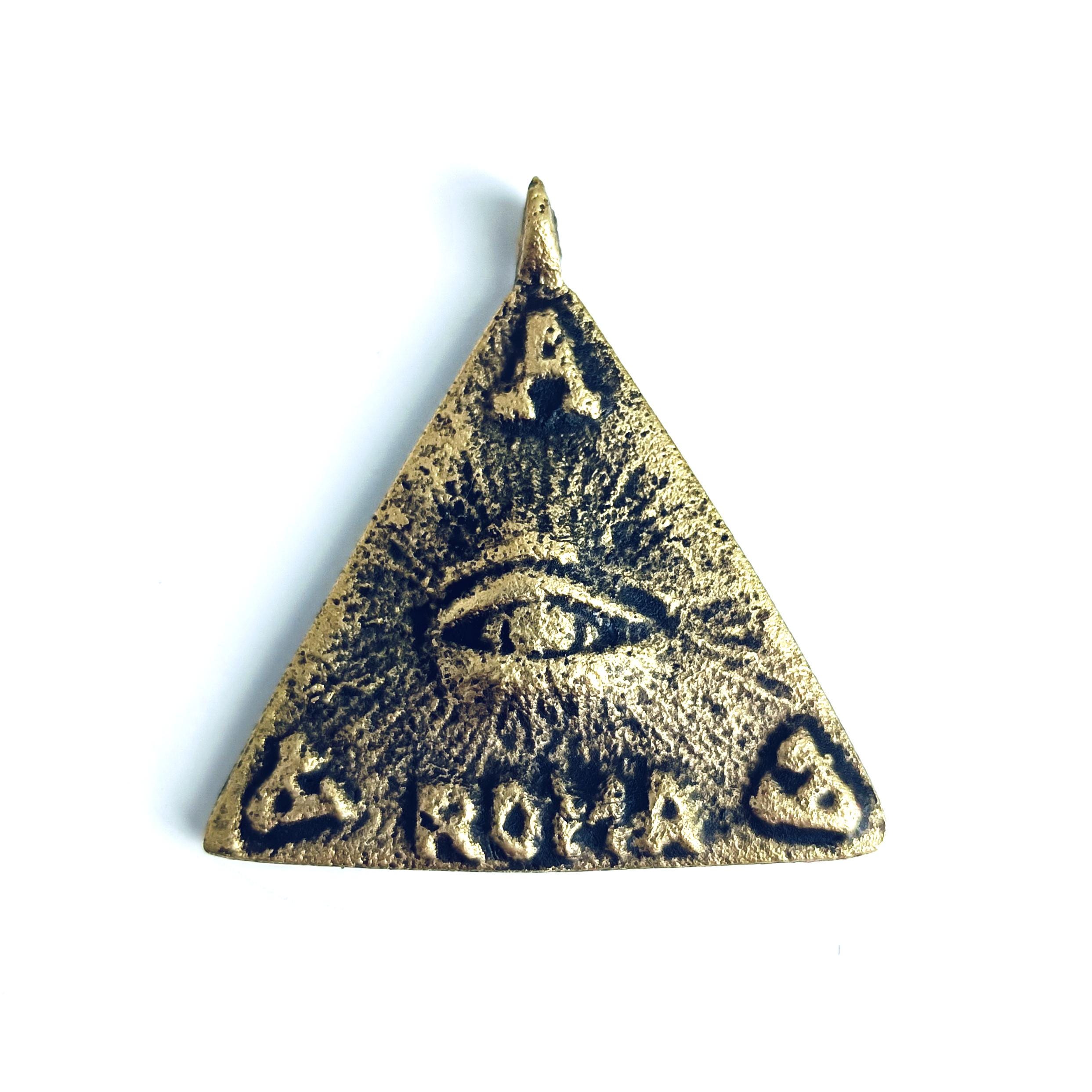 Tatlong Persona Roma Mata Medallion: Filipino Amulet for Protection - Etsy