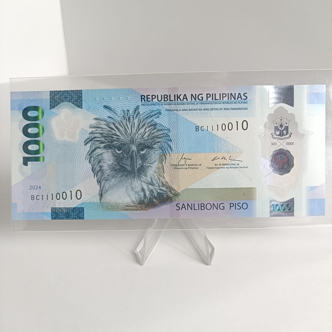 2024 Philippines 1000 Piso Polymer Banknote: IBNS Bank Note of the Year ...