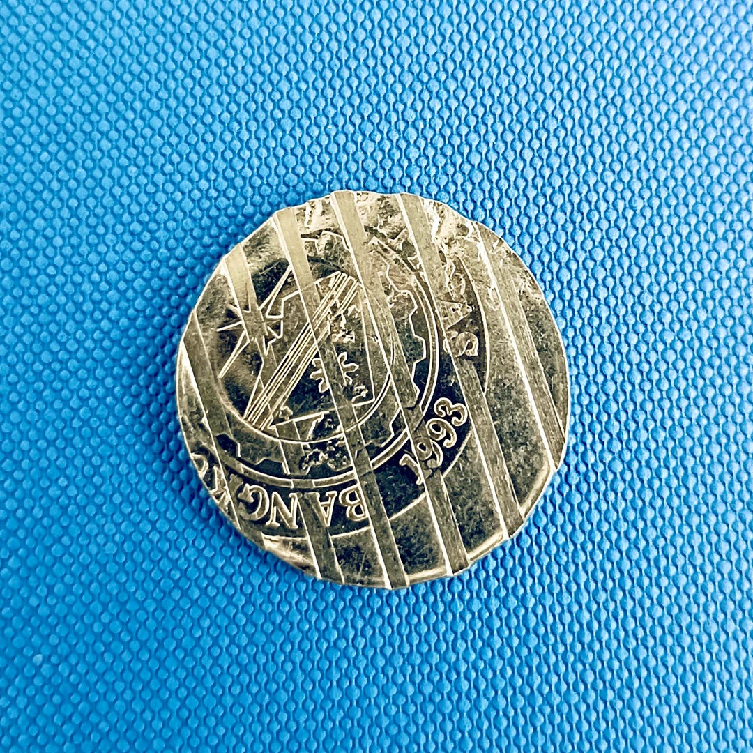 2000s Philippines 1 Peso Waffle Error Coin: Numismatic Collectible - Etsy