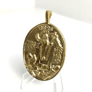 Virgin Mary of Life Medal – Filipino Protection Amulet for Luck ...