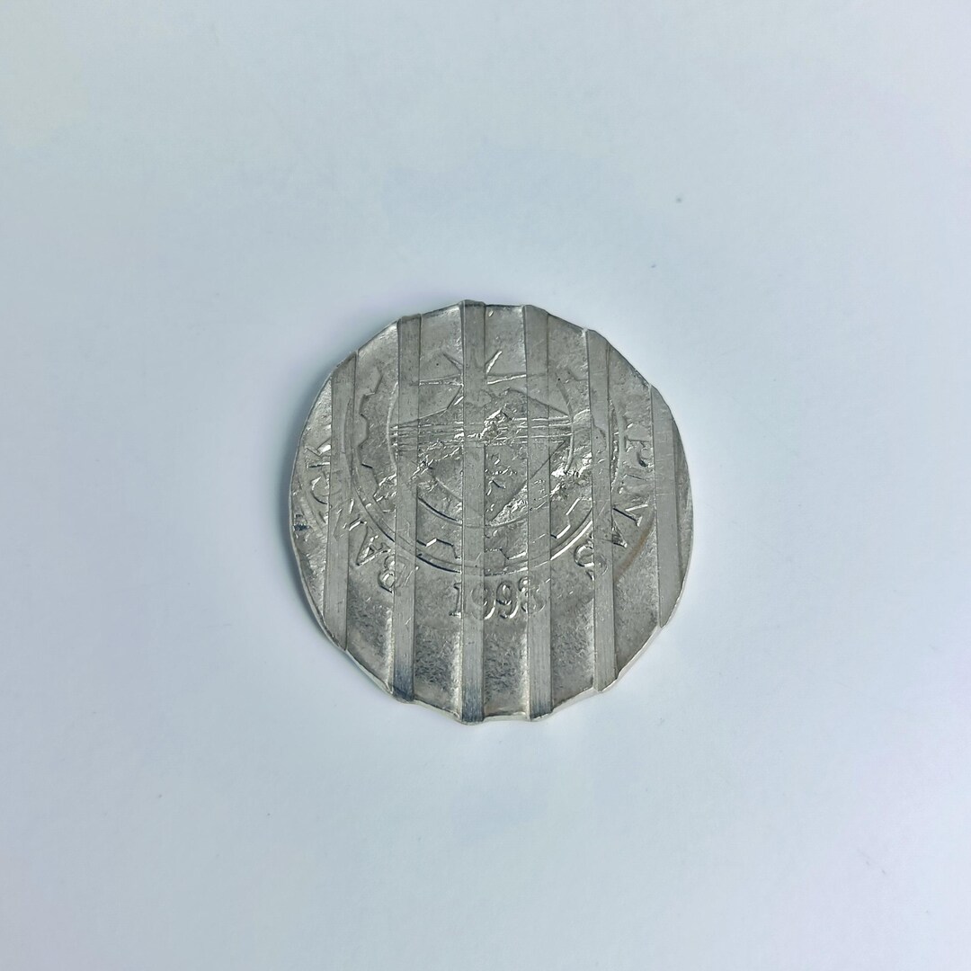 2000s Philippines 1 Peso Waffle Error Coin: Numismatic Collectible - Etsy
