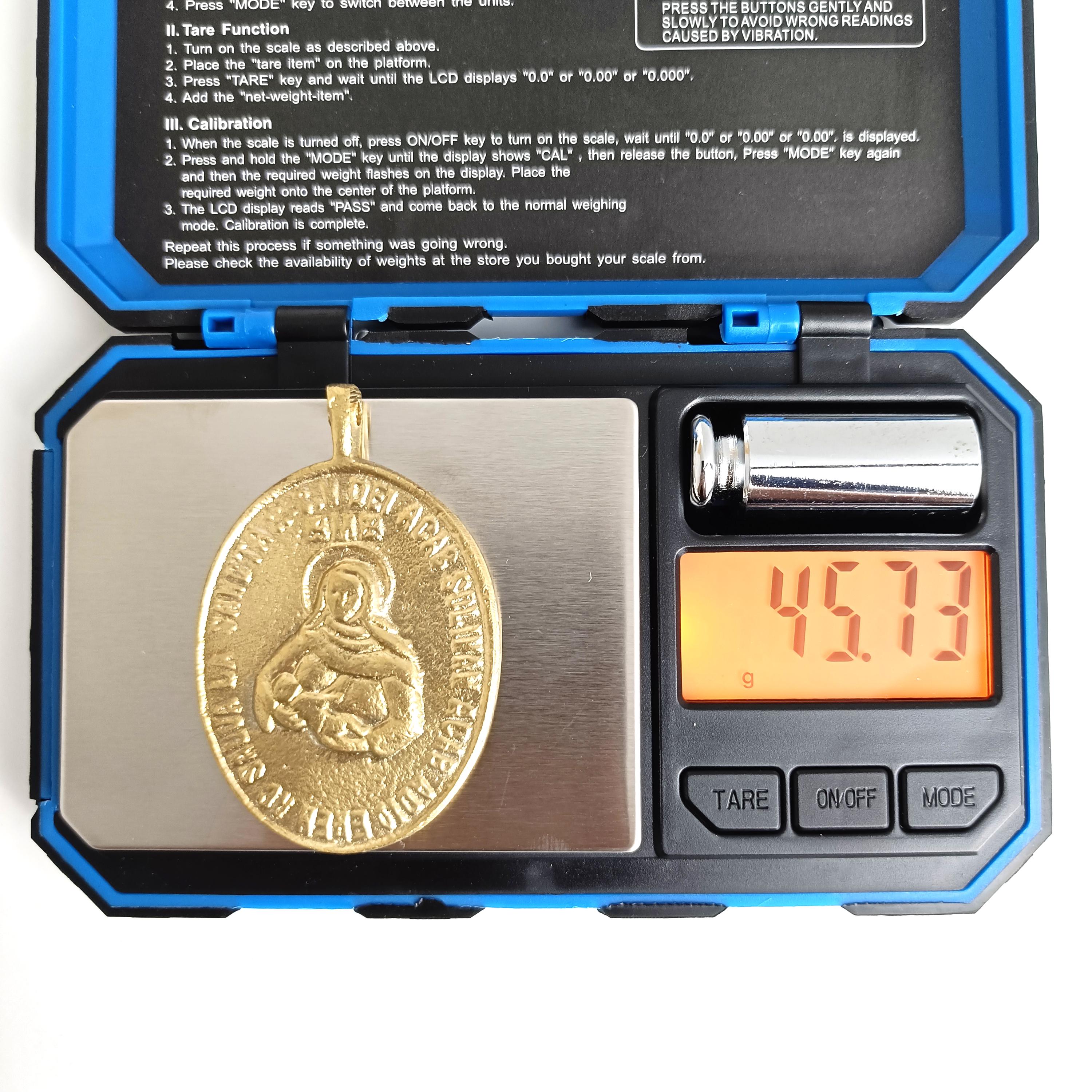 Virgin Mary of Life Medal – Filipino Protection Amulet for Luck ...