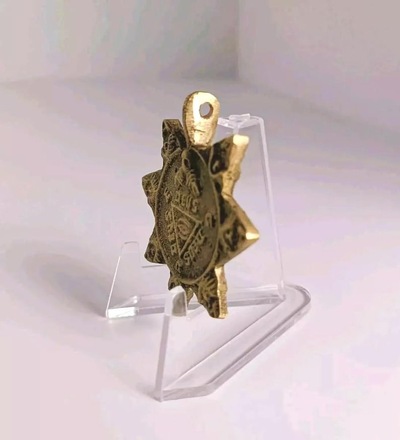 Seven Archangels Medallion Triangle Protection Amulet Lucky Charm From ...