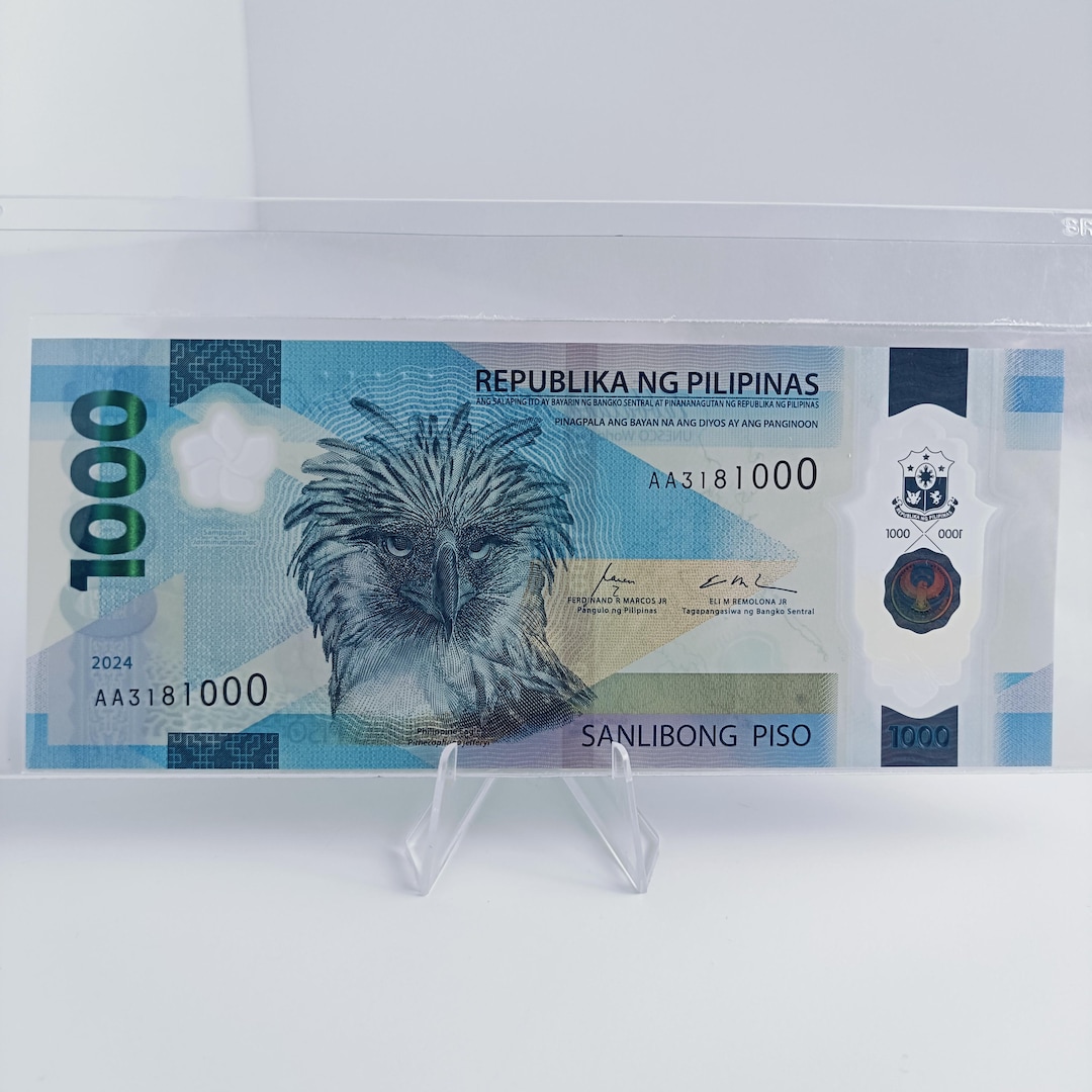 2024 Philippines 1000 Piso Polymer Banknote: IBNS Bank Note of the Year ...
