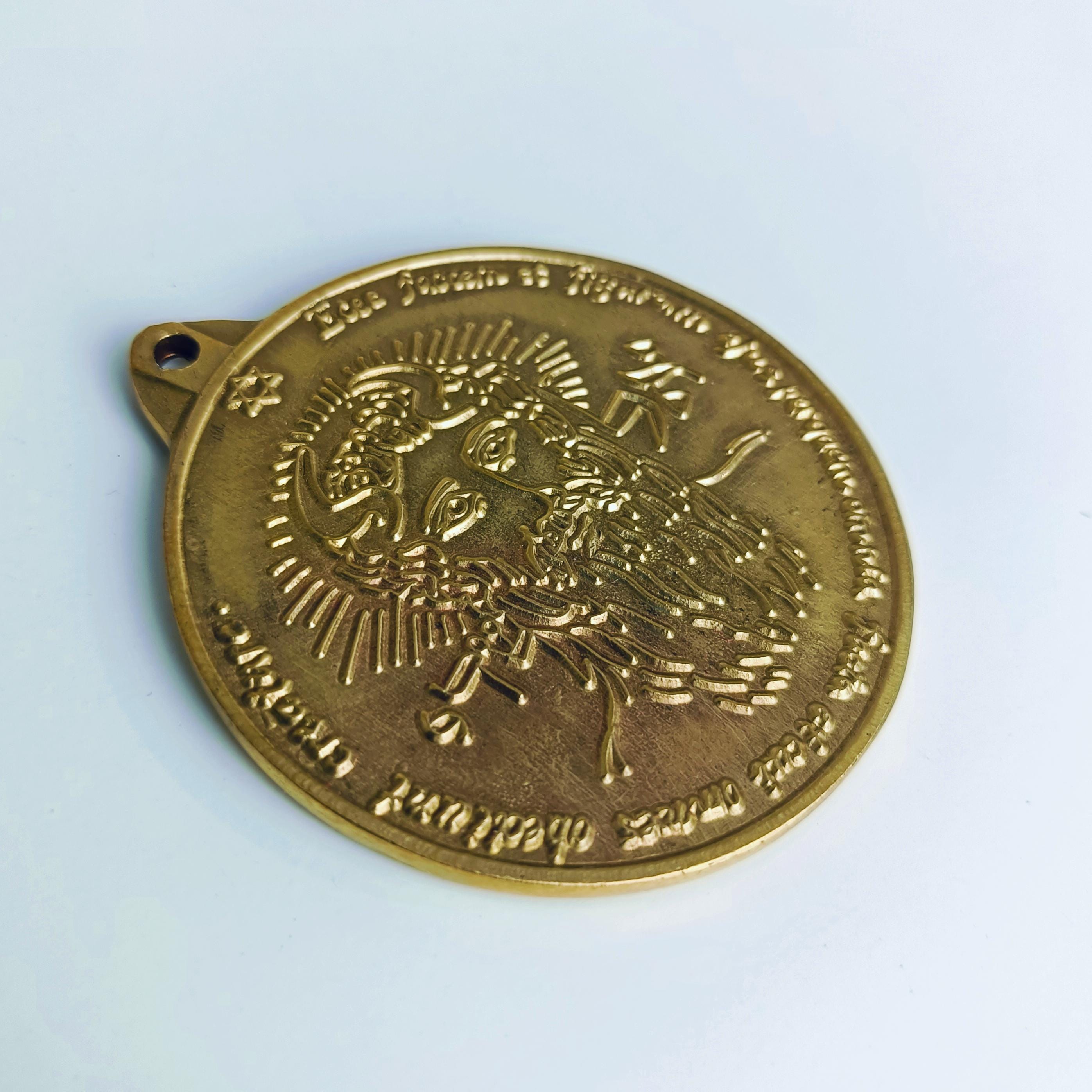 72 Names of God Medallion: Filipino Anting-anting Amulet - Etsy