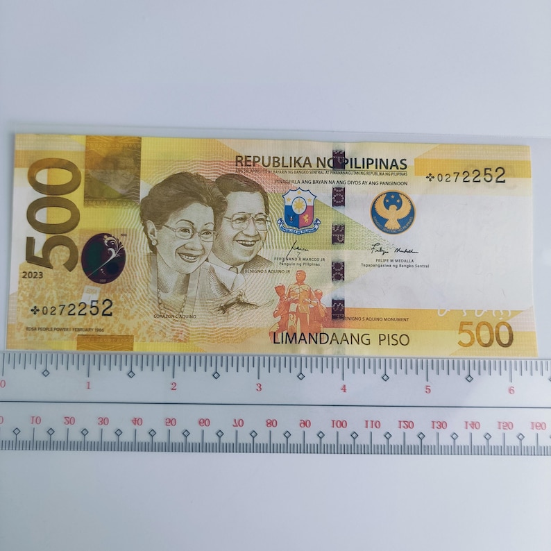 2023 Philippines 500 Piso Starnote: Uncirculated New Generation ...