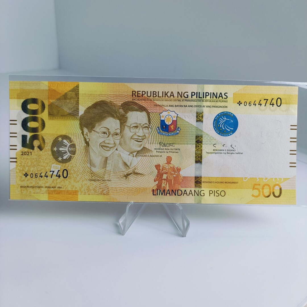 Philippines 500 2021 Replacement Star Note, Enhanced New Genereation ...