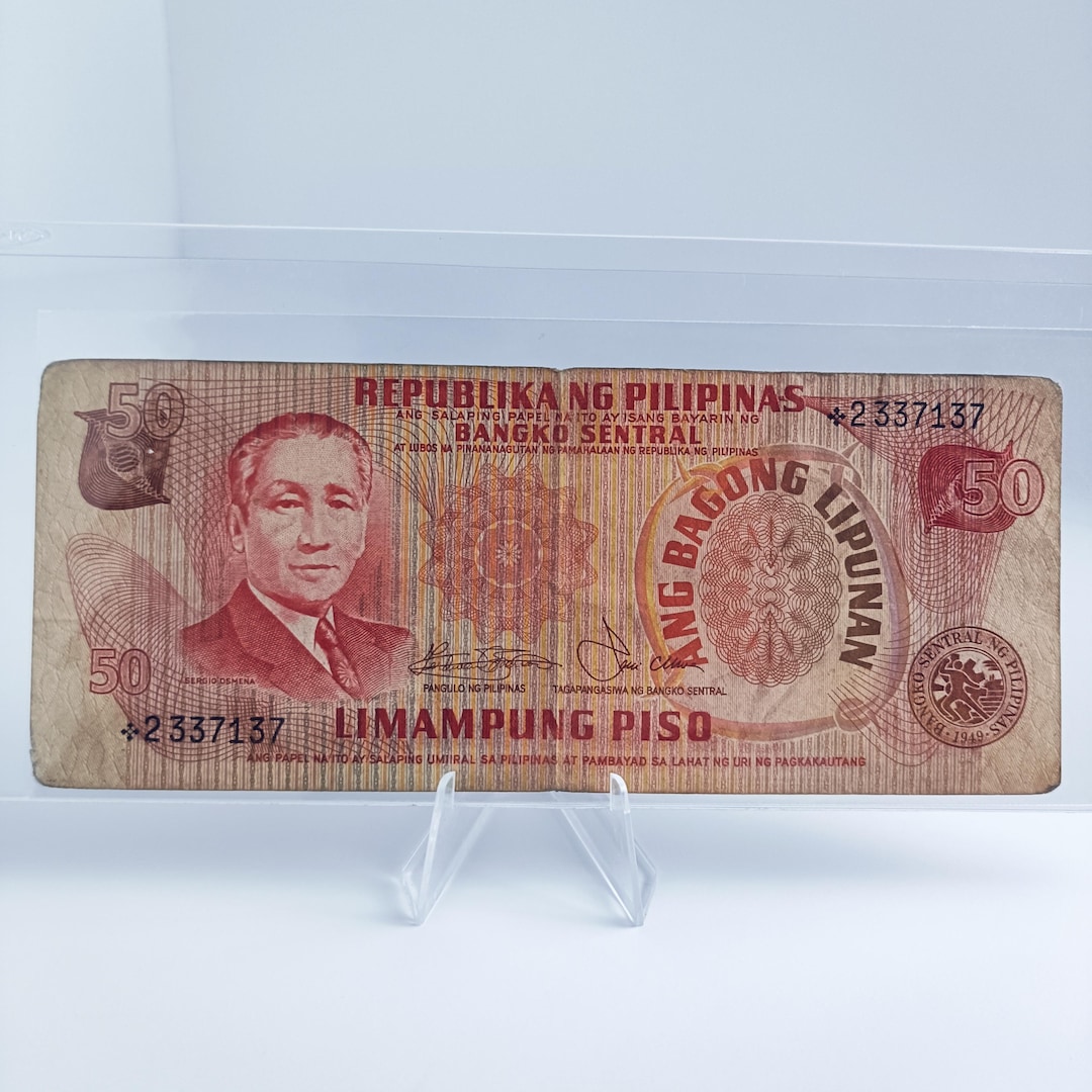 Philippines 50 1978 Marcos - Laya Ang Bagong Lipunan Replacement ...