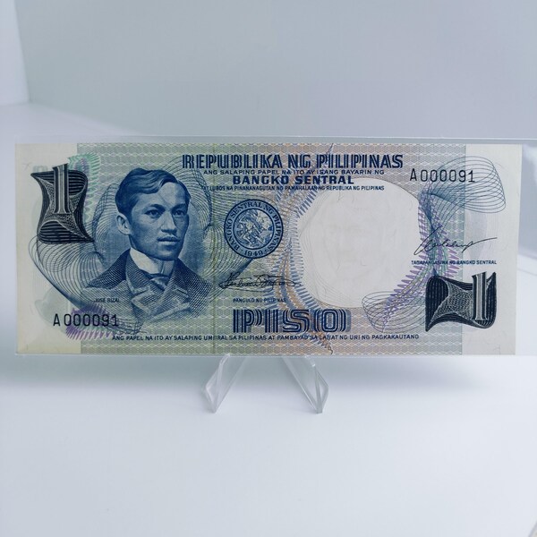 Philippine Peso Low Serial - Etsy UK