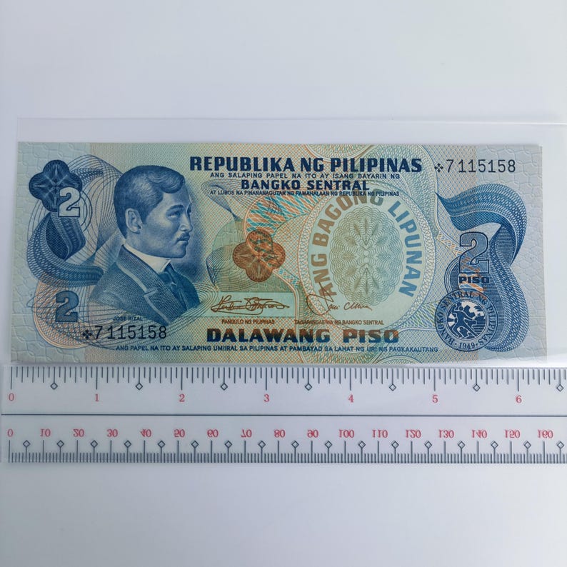 1978 Philippines 2 Pesos Banknote - Marcos Laya, Ang Bagong Lipunan ...