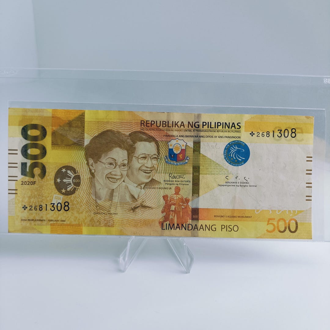 2020F Philippines 500 Pesos Starnote: Circulated Currency - Etsy
