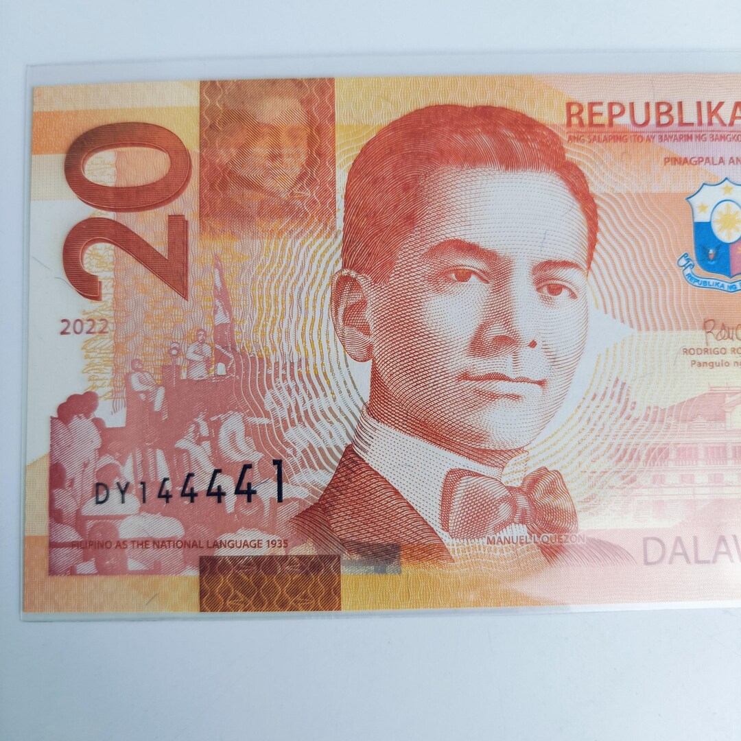2022 Philippines 20 Peso Banknote: New Generation Currency Collectible ...