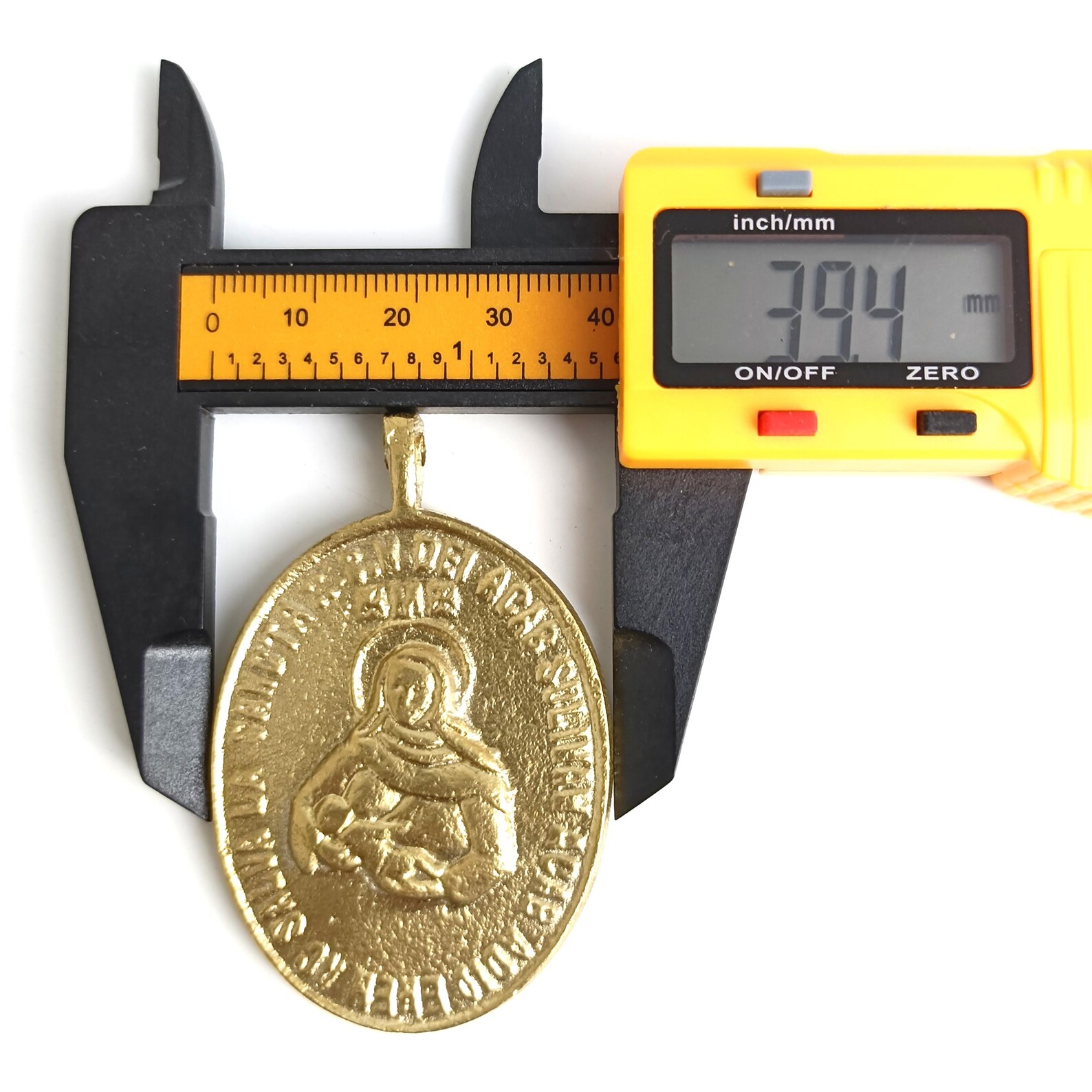Virgin Mary of Life Medal – Filipino Protection Amulet for Luck ...