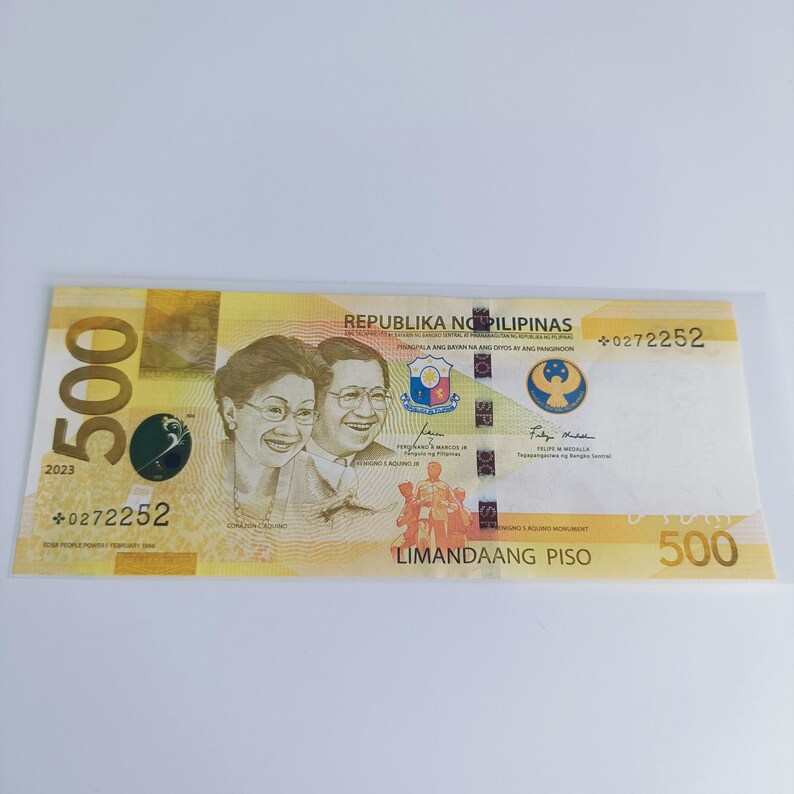 2023 Philippines 500 Piso Starnote: Uncirculated New Generation ...