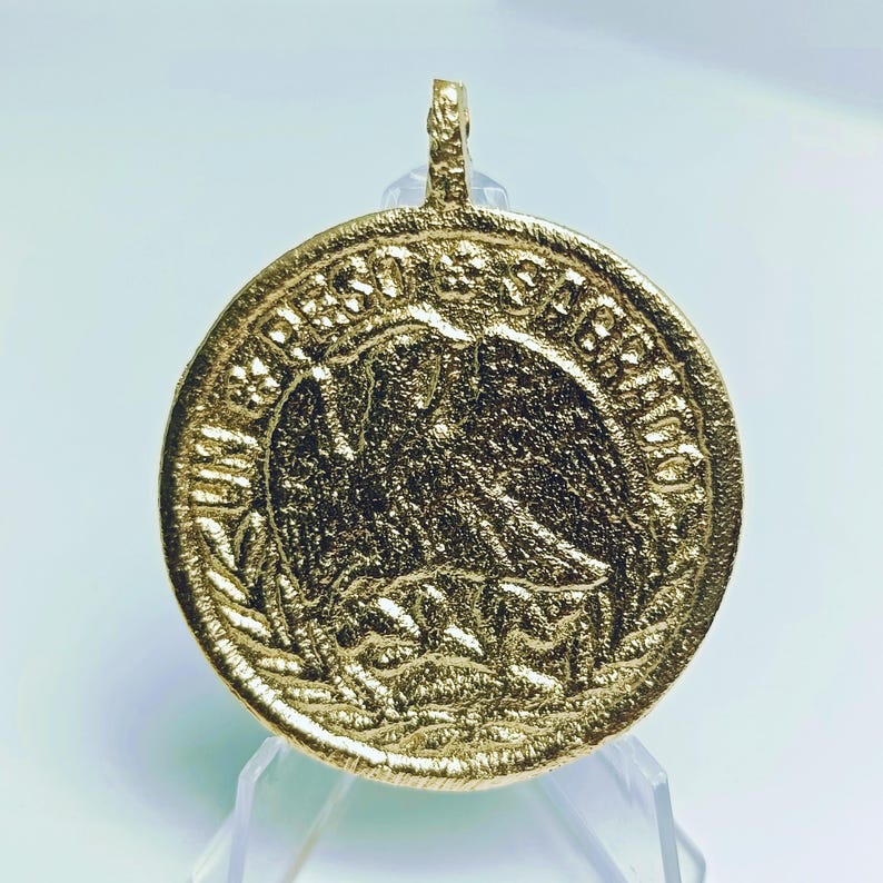 Philippine Eagle Medallion Amulet: UN Peso Lucky Charm - Etsy