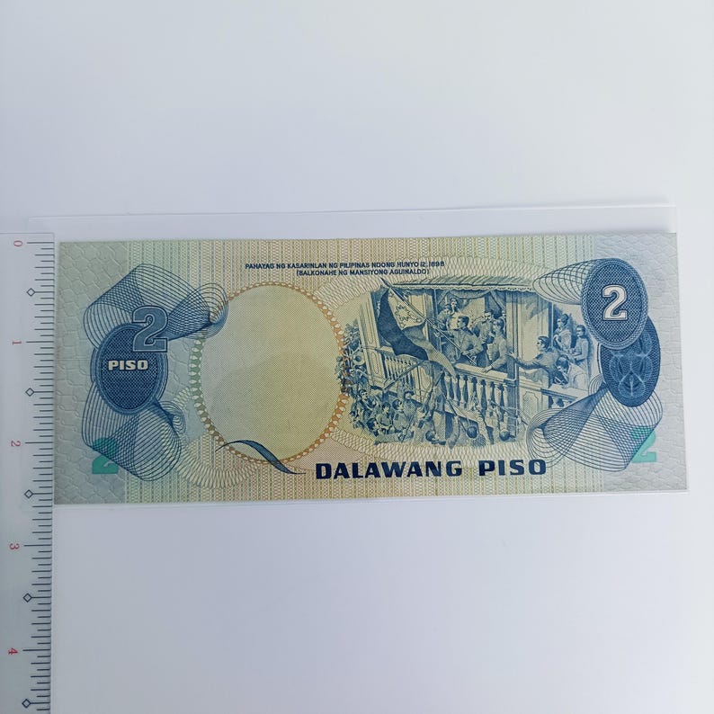 1978 Philippines 2 Pesos Banknote - Marcos Laya, Ang Bagong Lipunan ...