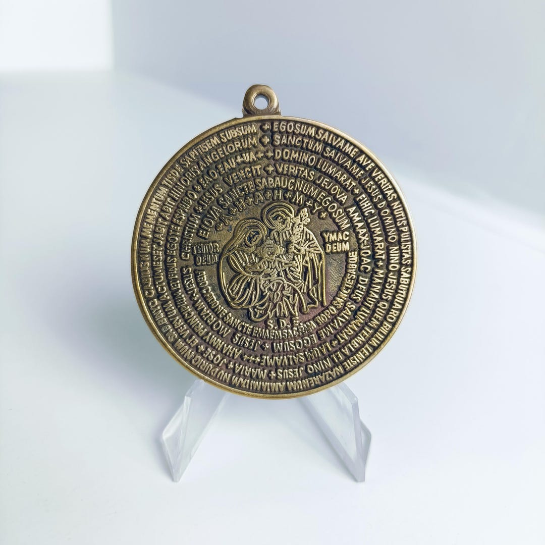 Sacred Holy Family Medallion – Filipino Anting-anting for Protection ...