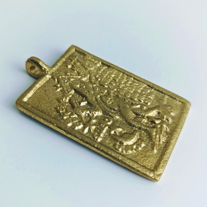 Wacsim Infinito Tubig Medallion, Anting-anting Amulet From the ...