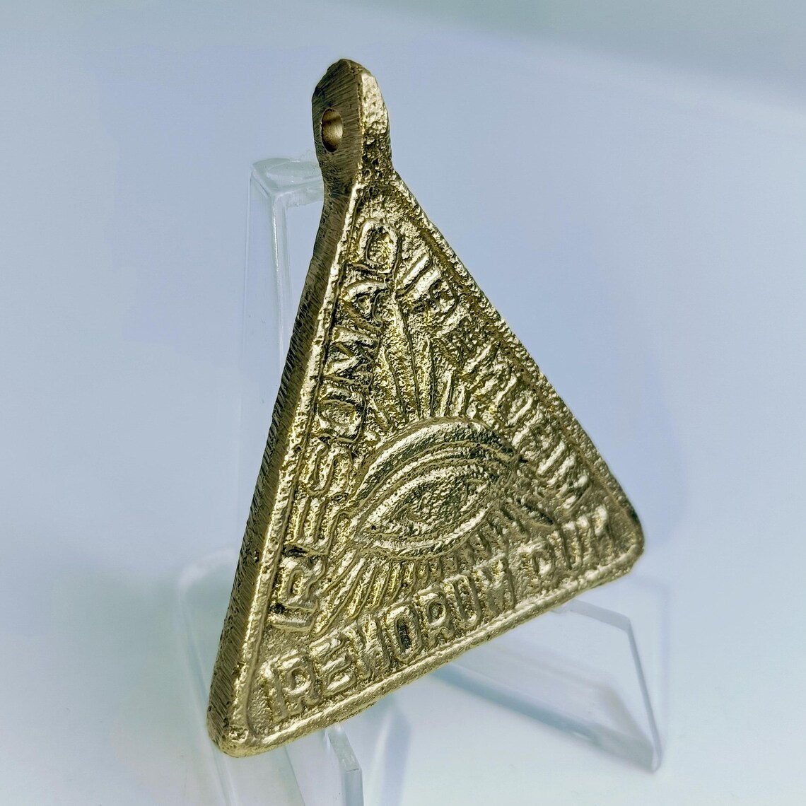 Iremurom Lucky Medallion: Filipino Brass Amulet, Protection Charm - Etsy