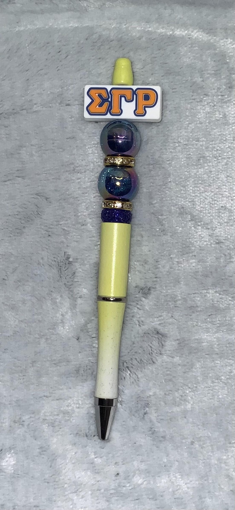 Sigma Gamma Rho Sorority Inc. Beaded Pens and Keychains. Makes a Great ...