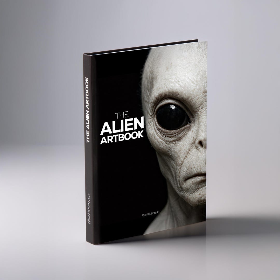 THE ALIEN ARTBOOK - the Alien Book With 333 Different Alien Portraits ...