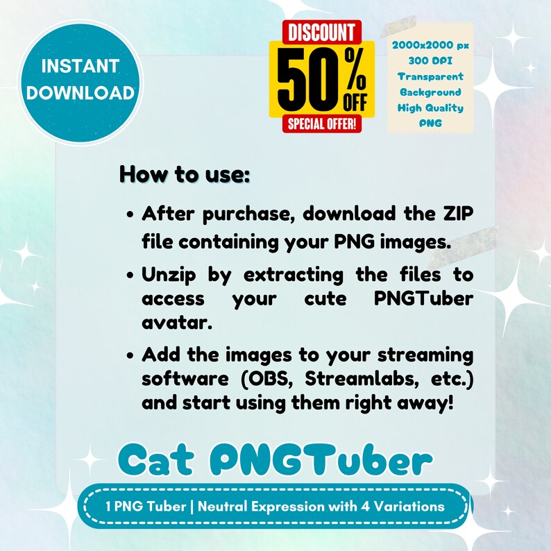 Cat Vtuber, Vtuber, Pngtuber, Vtuber Animal, Vtuber Avatar, Pngtuber ...