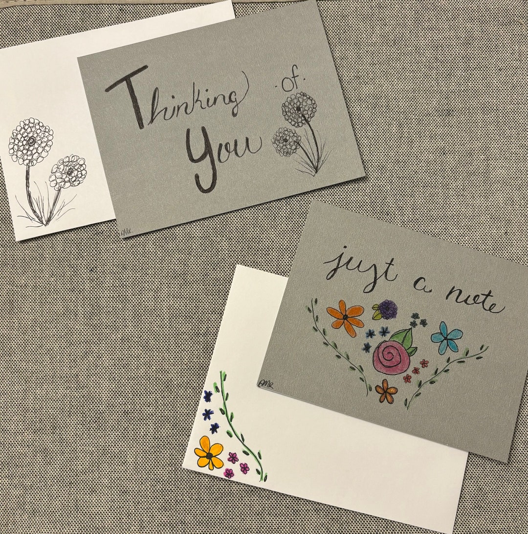 Assorted Note Card Set - Etsy