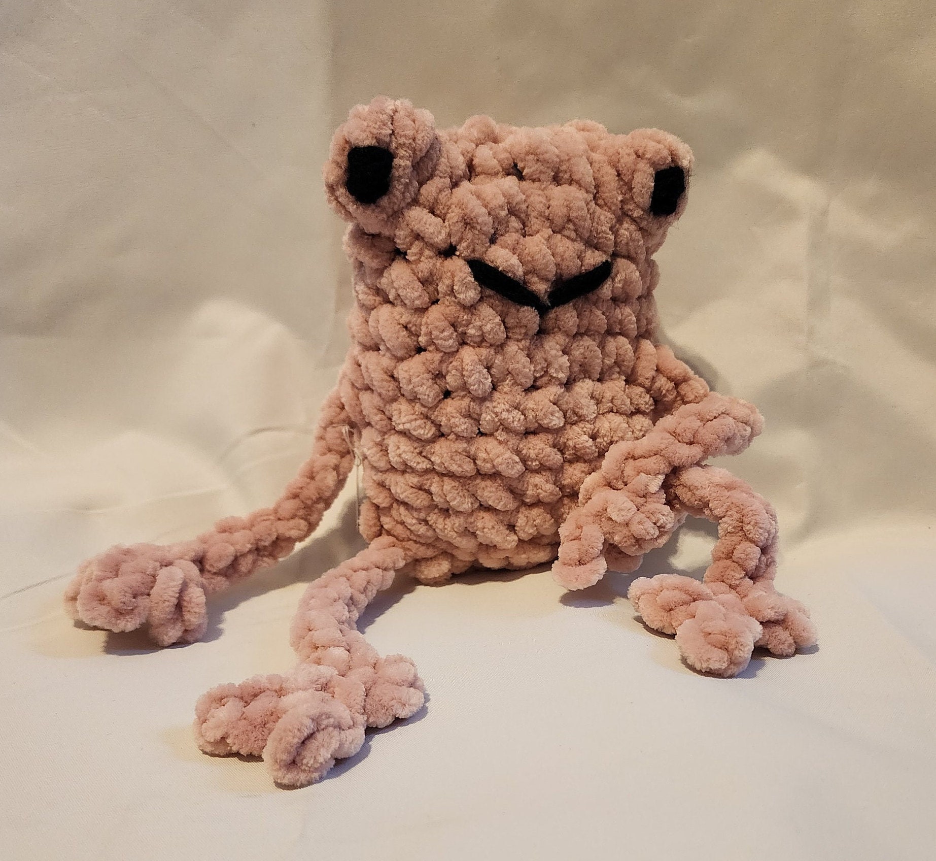 Leggy Frog Crochet PATTERN | Frog Crochet Pattern | Low Sew Crochet ...