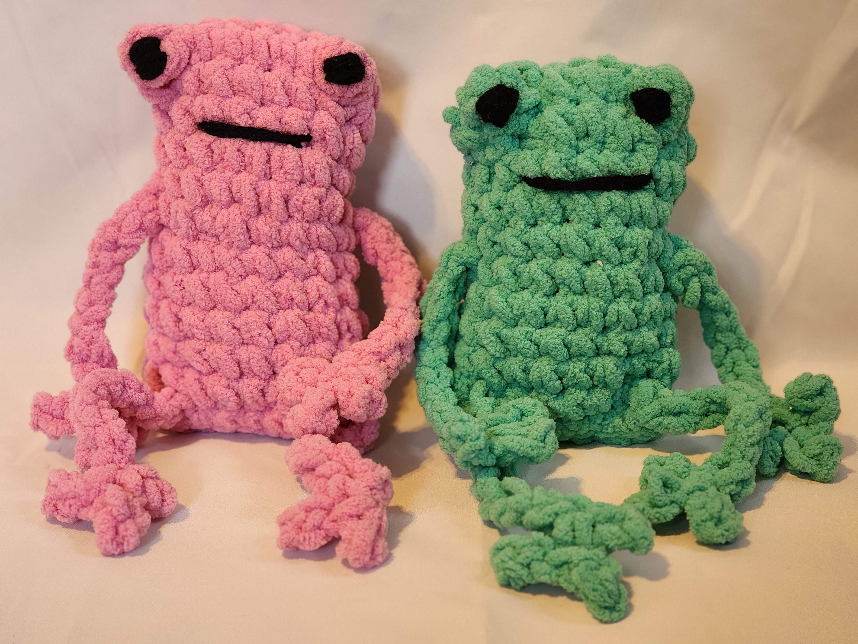 Leggy Frog Crochet PATTERN | Frog Crochet Pattern | Low Sew Crochet ...