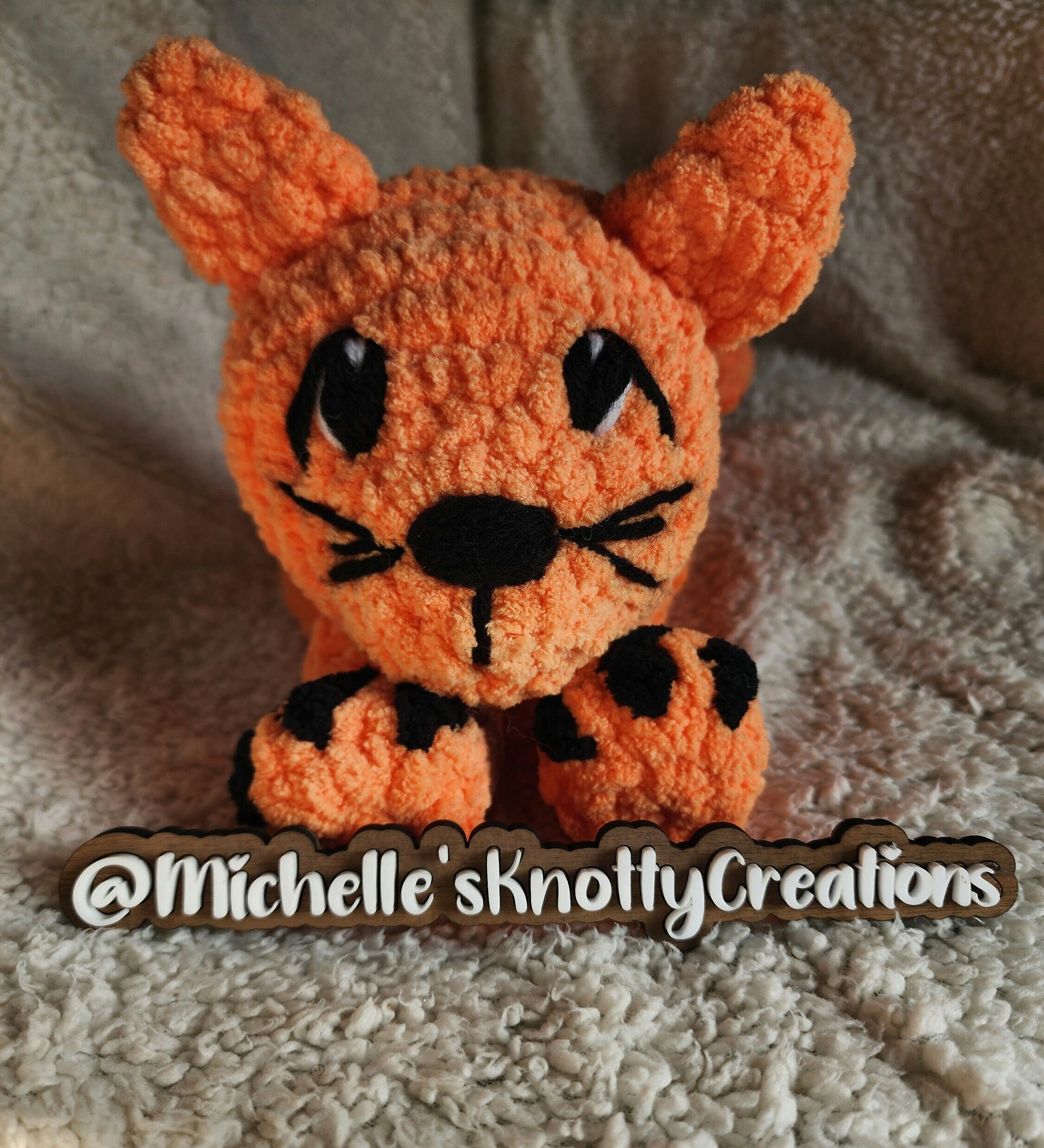 Muffin Cat Lovey Crochet PATTERN Cat Lovey Crochet Low Sew Cat Pattern ...