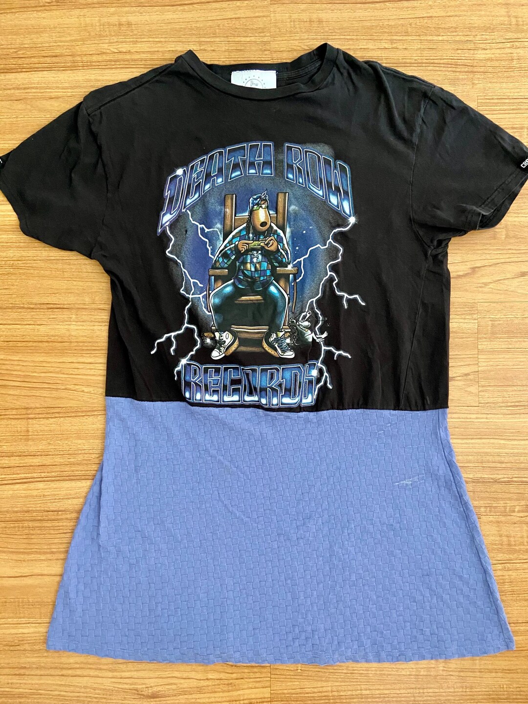 Snoop Dogg Custom OOAK Upcycled Reworked Vintage Band Tee Dress Skirt M ...