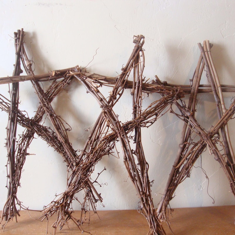 Grapevine Star - Etsy