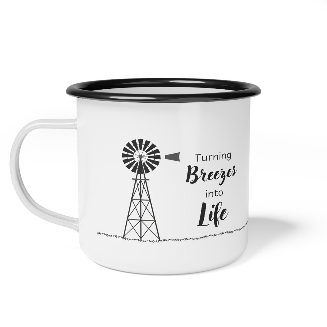 Windmill Design Cup, Windmill Steel Cup, Windmill Camp Cup, Wind and ...