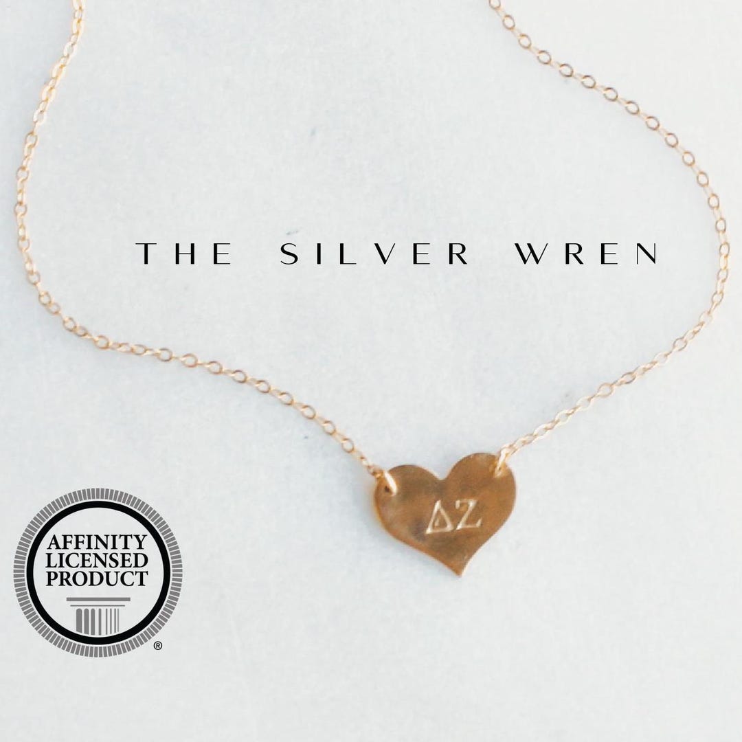Delta Zeta Merch, Delta Zeta Necklace, Delta Zeta Jewelry, DZ Big ...