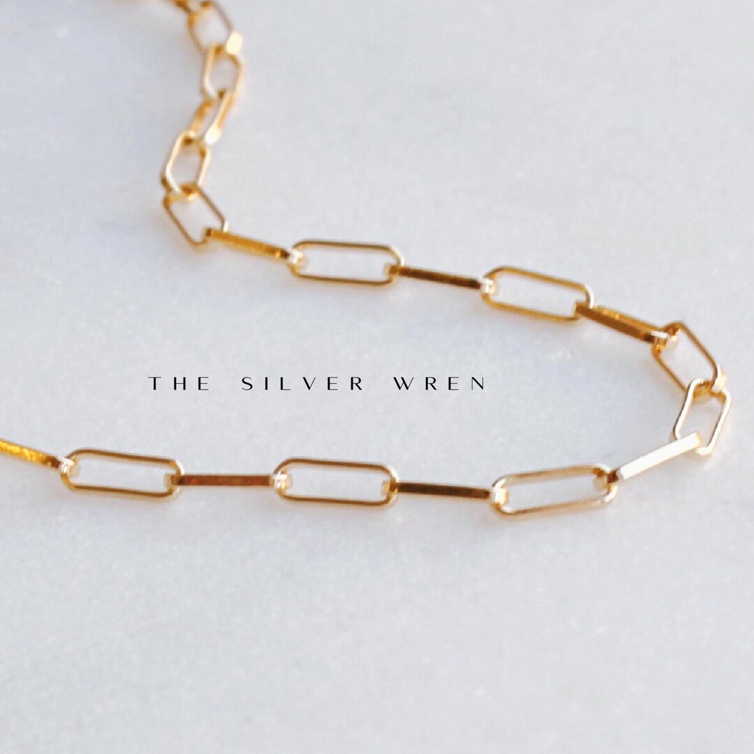 Elu Gold Chain Necklace, Gold Layering Necklaces for Women - Handmade ...