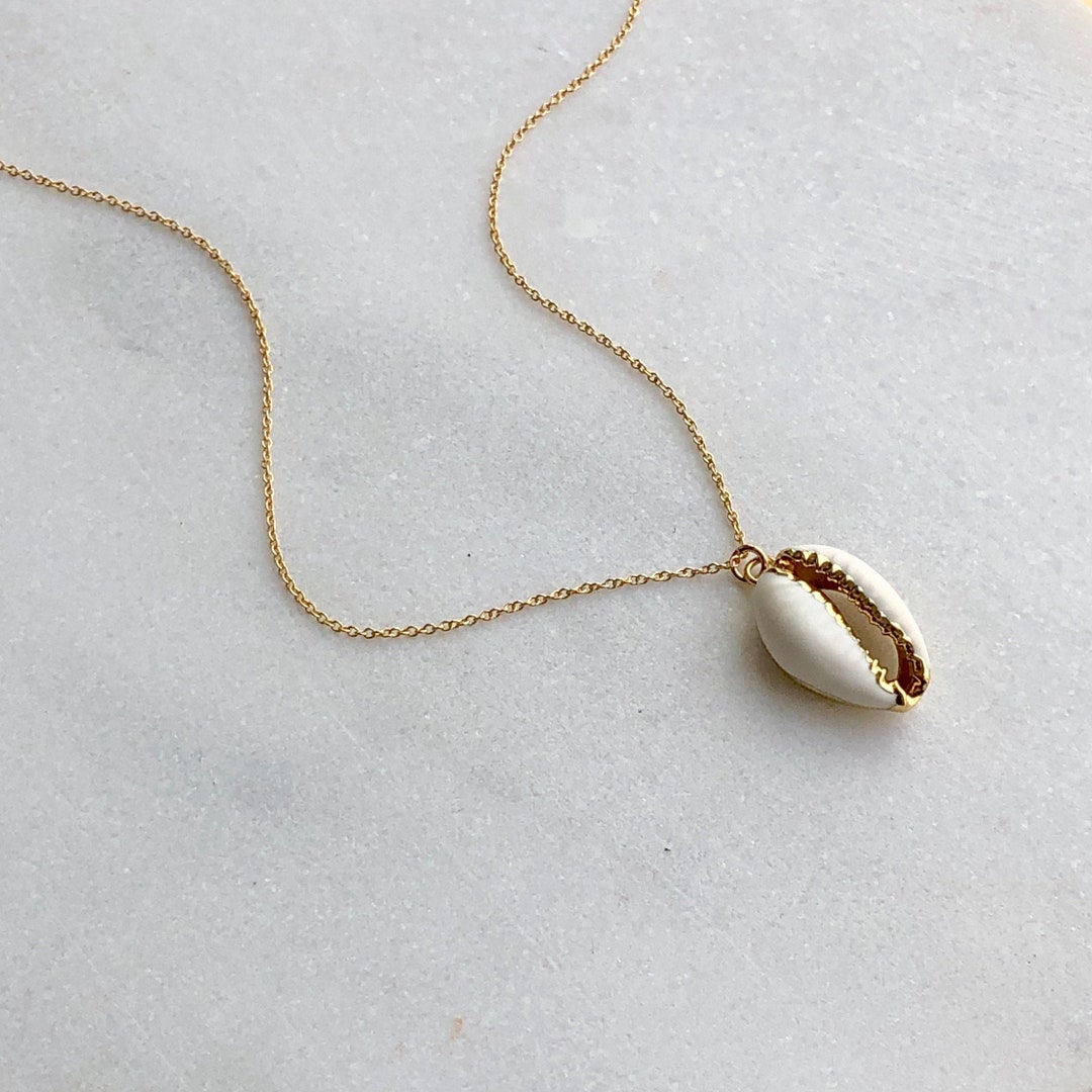 Gifts for Her, Cowrie Shell Necklace, Necklaces for Women, Shell ...