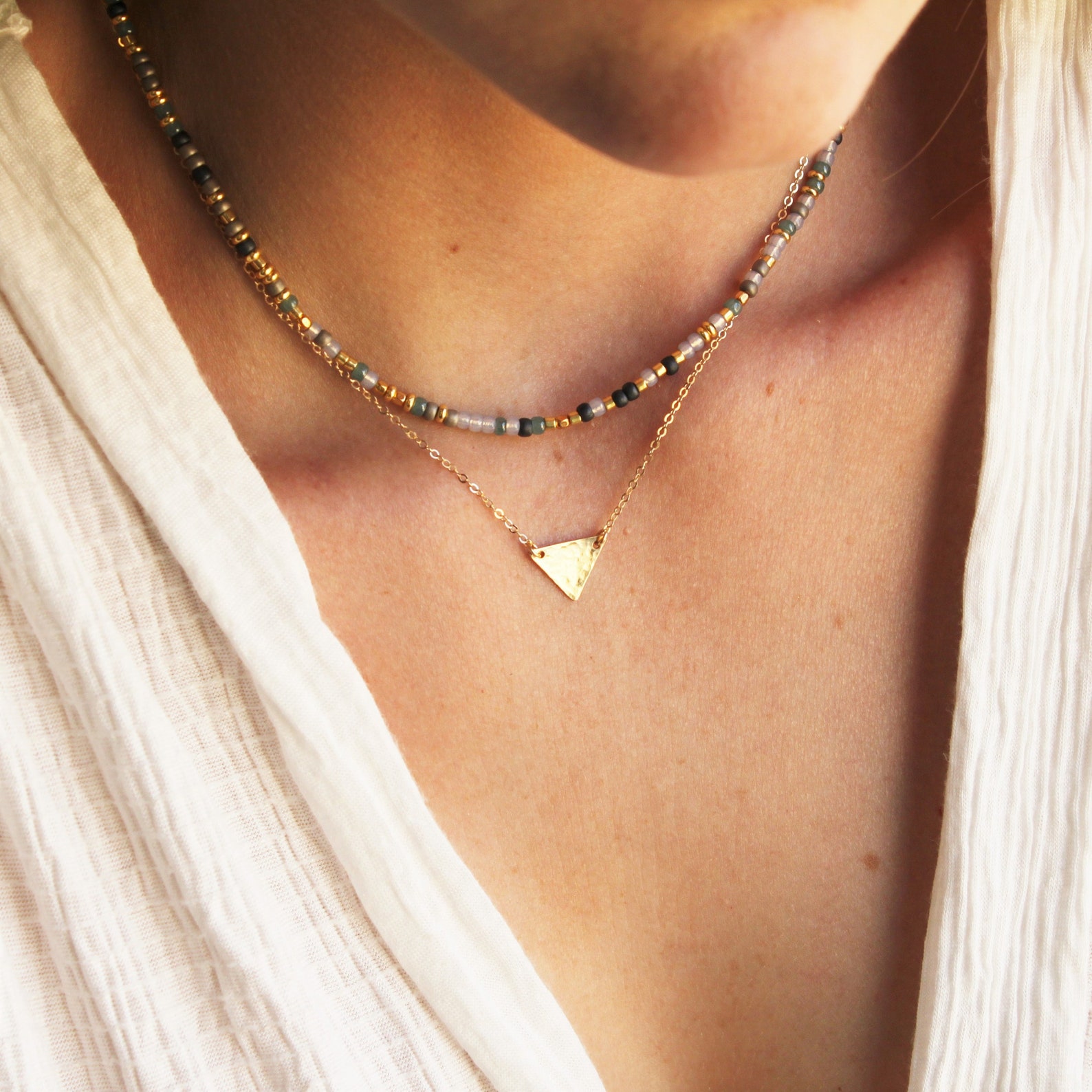 Seed Bead Necklaces for Women Beaded Necklace Seed Bead - Etsy