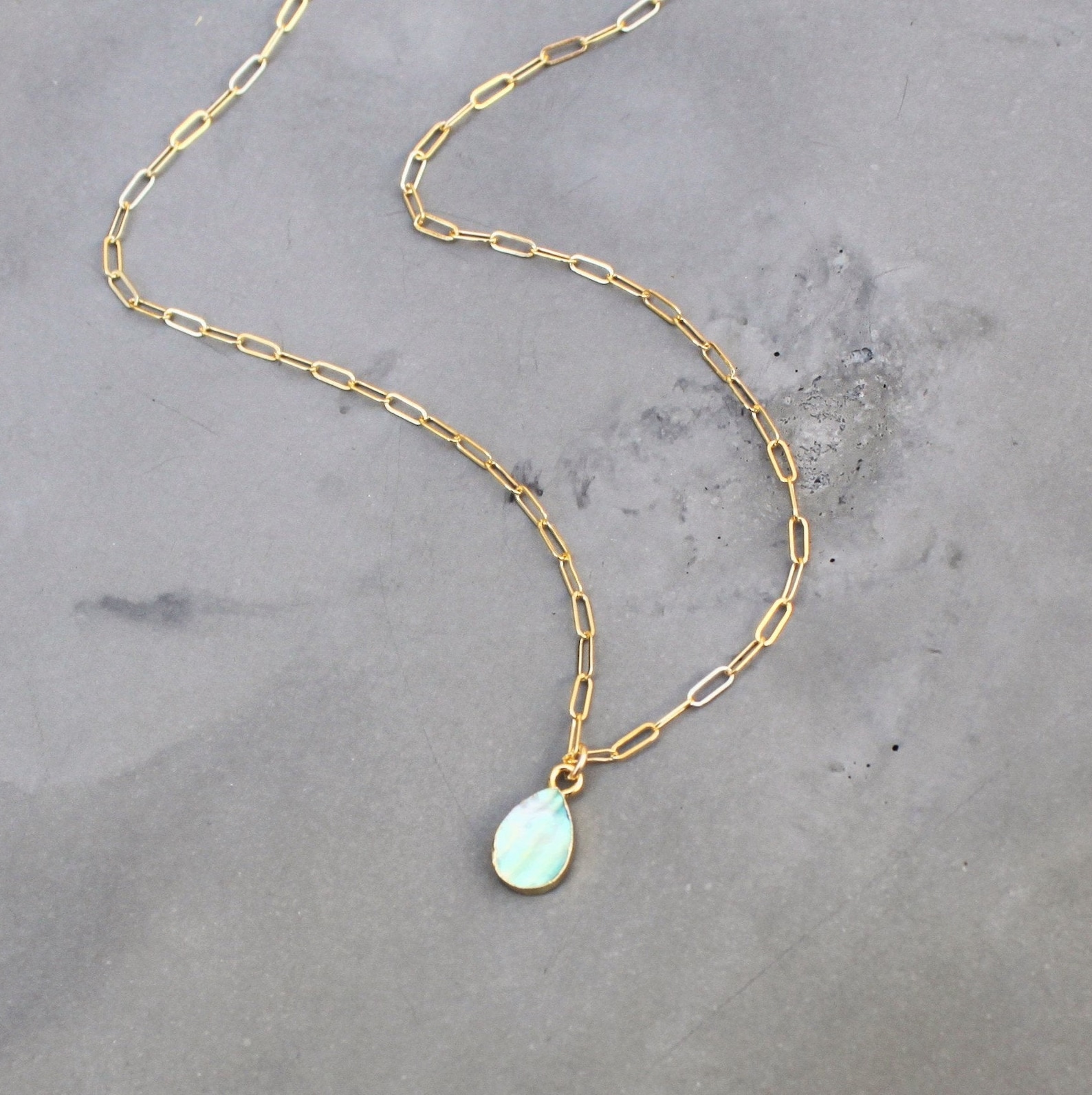 Tiny Gem Pendant Necklace, Birthday Gift, Necklaces for Women, Necklace ...