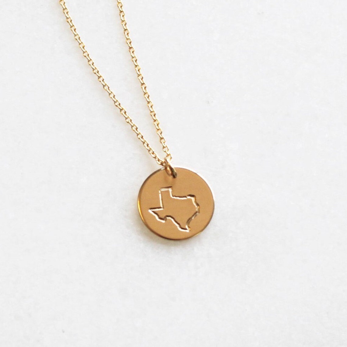 Custom State Necklace Personalized Necklace Gift for Her - Etsy