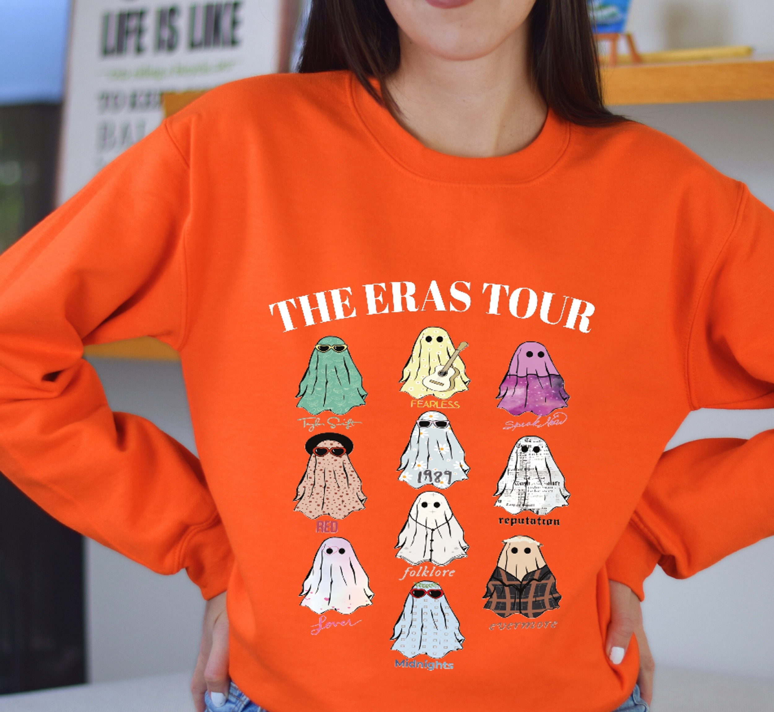 The Eras Tour Ghost - Eras Tour Halloween - Ghost Halloween -halloween ...