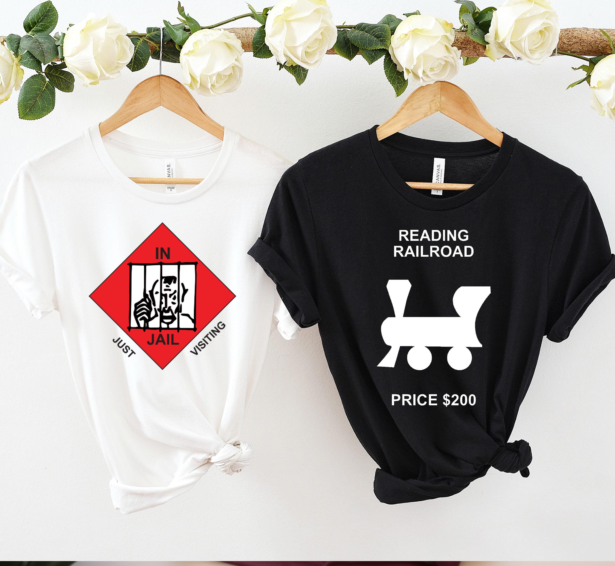 Monopoly Game Halloween Costume Shirts, Monopoly Game Cards Cosplay ...