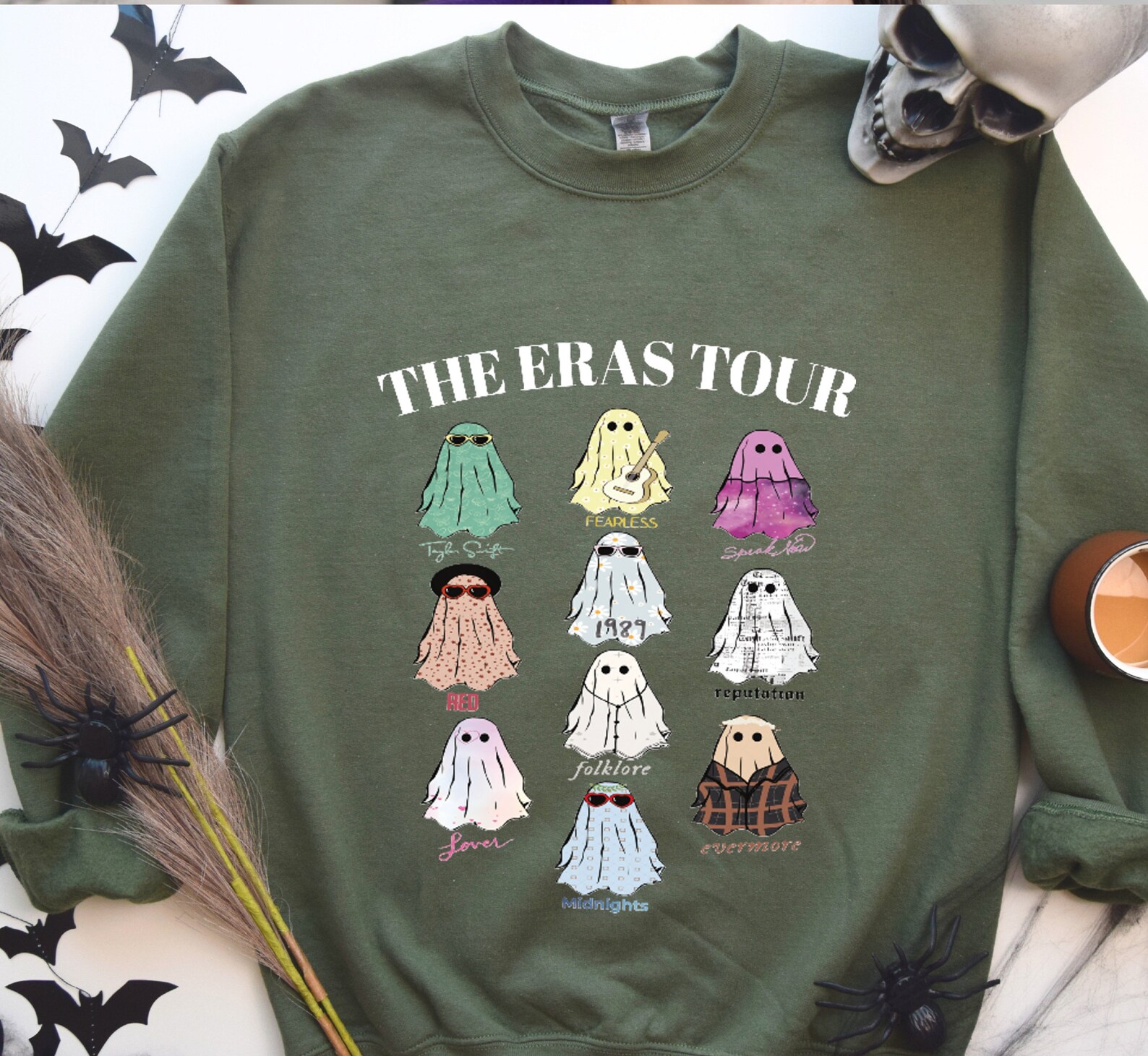 The Eras Tour Ghost - Eras Tour Halloween - Ghost Halloween -halloween ...