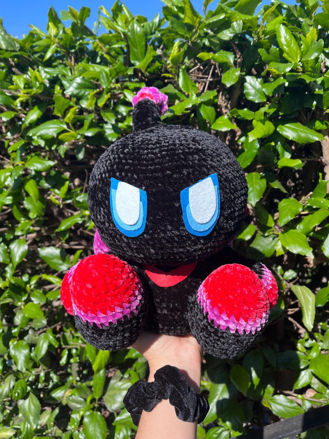 Custom Crochet Void Chao Plush, Sonic Chao Plushie, Chao Sonic, Chao ...