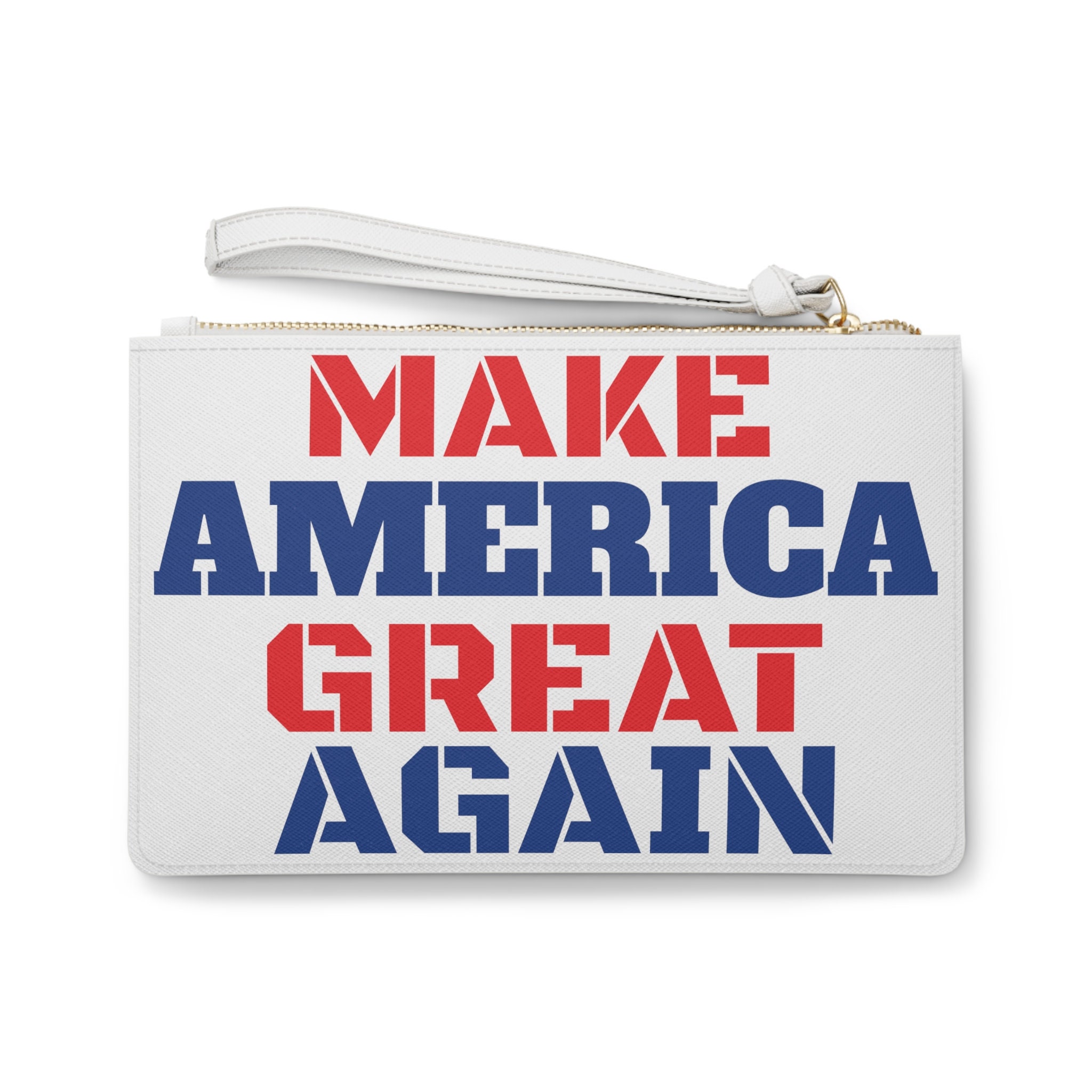 Show Your Support To: Trump-vance With This Patriotic Clutch Bag. - Etsy