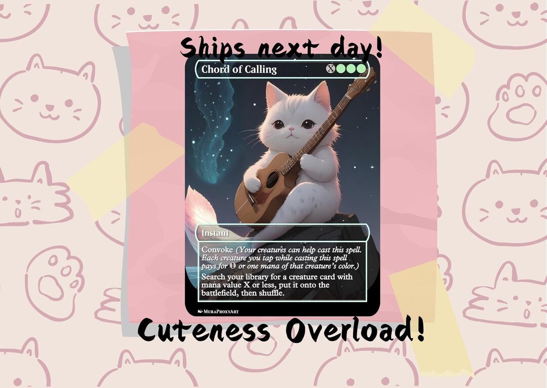 Chord of Calling - Cute Proxy | Custom Alter Full Art Card | Commander ...